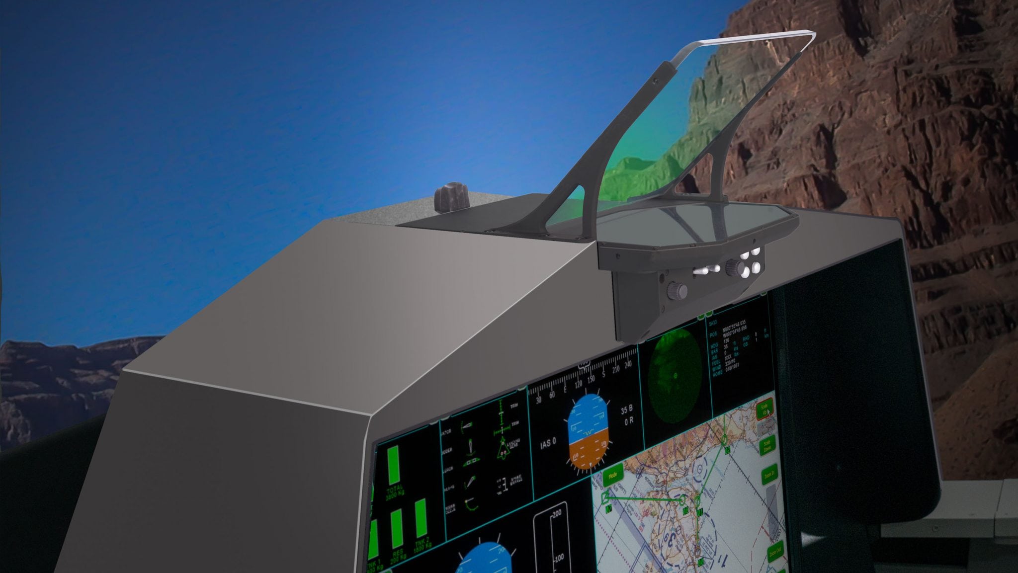 New HUD Selected for Scorpion Flight Test Program - Avionics International