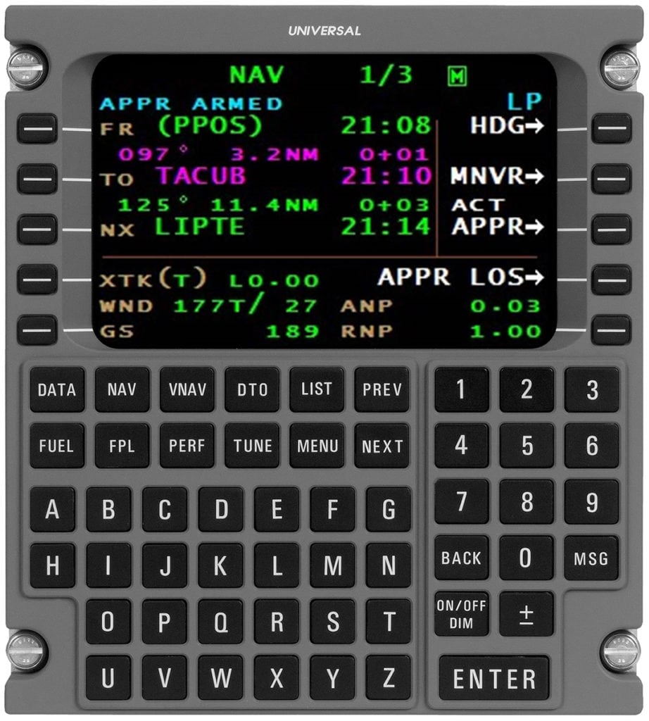 Universal Avionics FMS Gets a Software Update - Avionics International