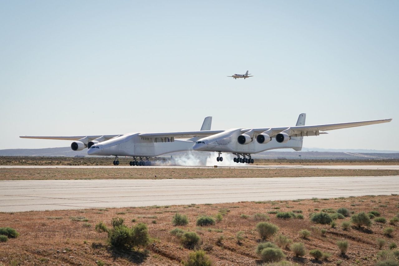 Airborne Launchpad for Spaceflight, Stratolaunch Takes First Flight ...