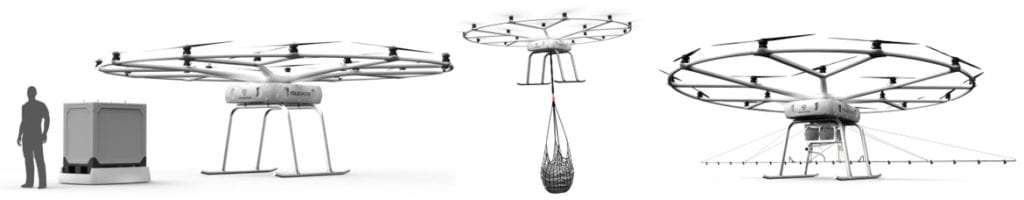 Volocopter Showcases Unmanned Utility Drone, ‘VoloPort’ Infrastructure ...