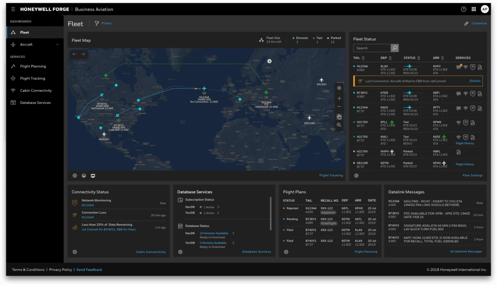 Honeywell Launches Honeywell Forge for Business Aviation, Replaces ...