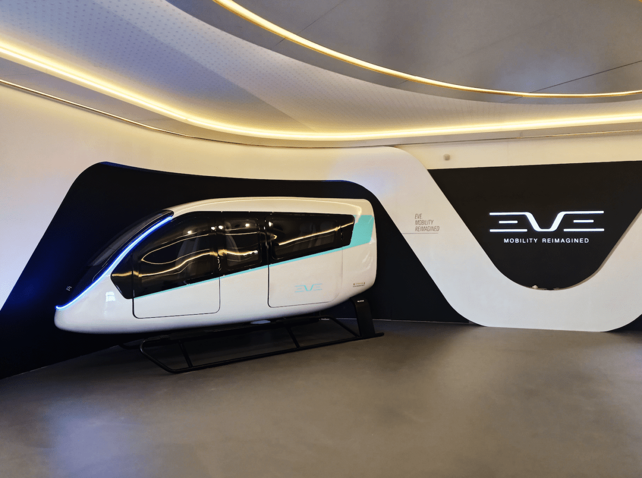 Eve Unveils Full-Size Mock-Up Of Its eVTOL Cabin - LJ Aero