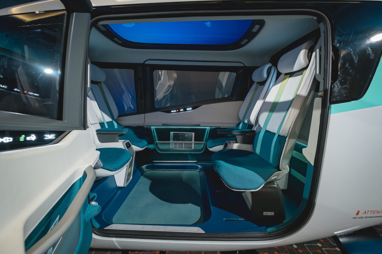 Eve Unveils Full-Size Mock-Up Of Its eVTOL Cabin - Avionics International