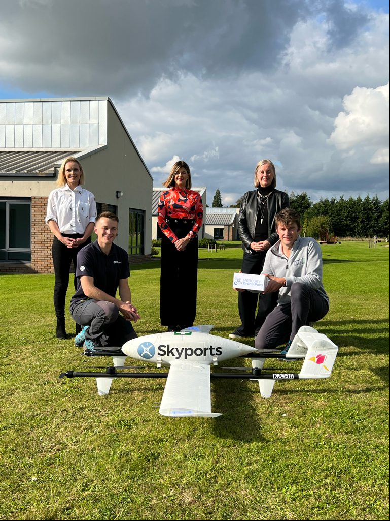 Drone Delivery Trials Begin at Scotland’s First Drone Port - LJ Aero Drone Delivery Trials Begin at Scotland’s First Drone Port - LJ Aero