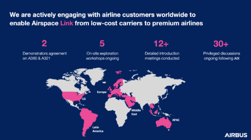 Airbus Unveils GeniusLINK Ecosystem at APEX - LJ Aero