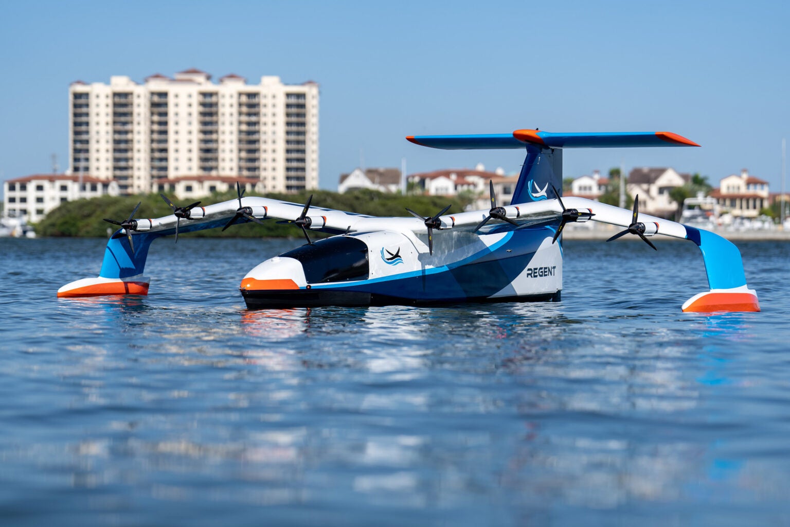 REGENT Unveils Full-Scale Model of All-Electric Seaglider Prototype - LJ Aero