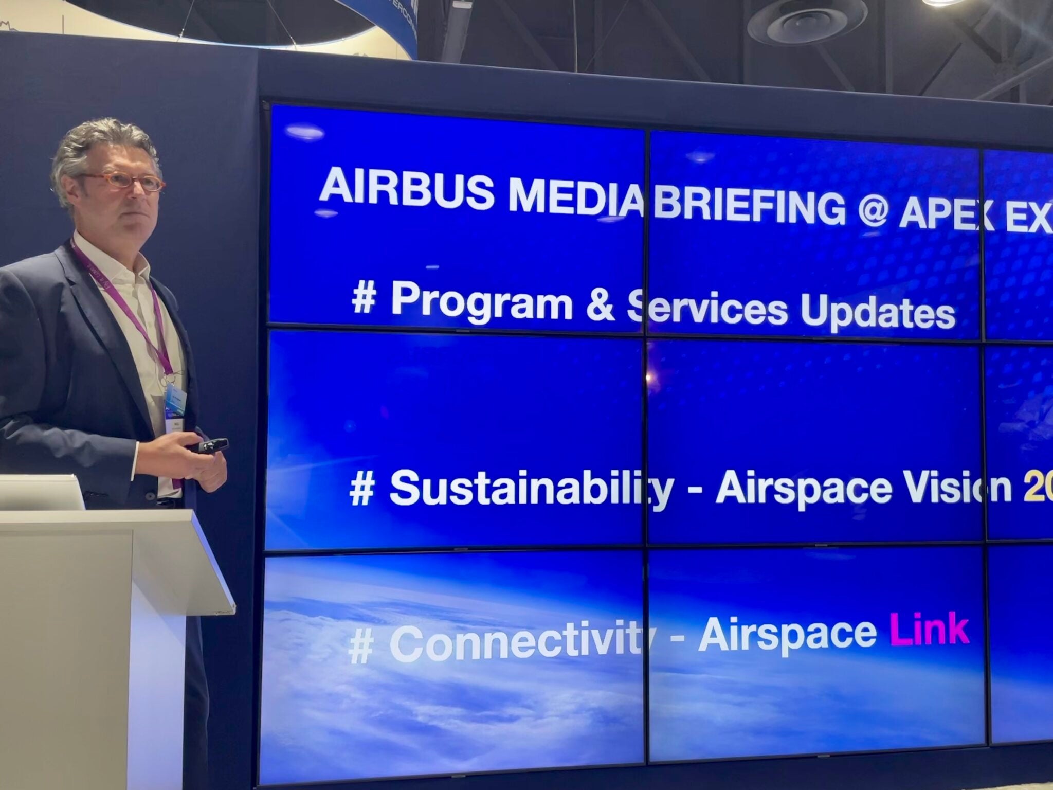 Airbus Shares Connectivity Updates at APEX Expo - Avionics International