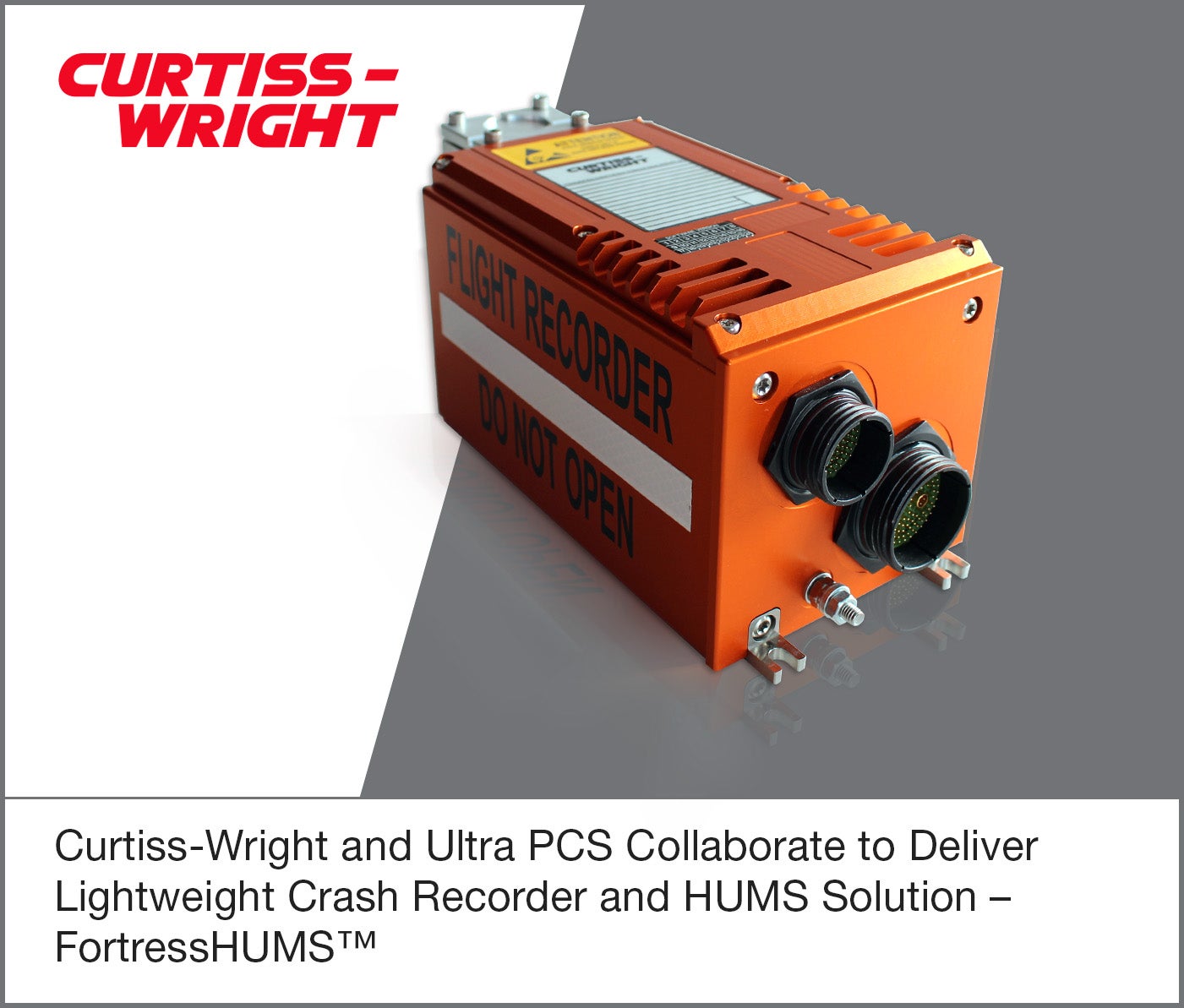 Curtiss-Wright Teams With Ultra PCS For New HUMS Offering - Avionics ...