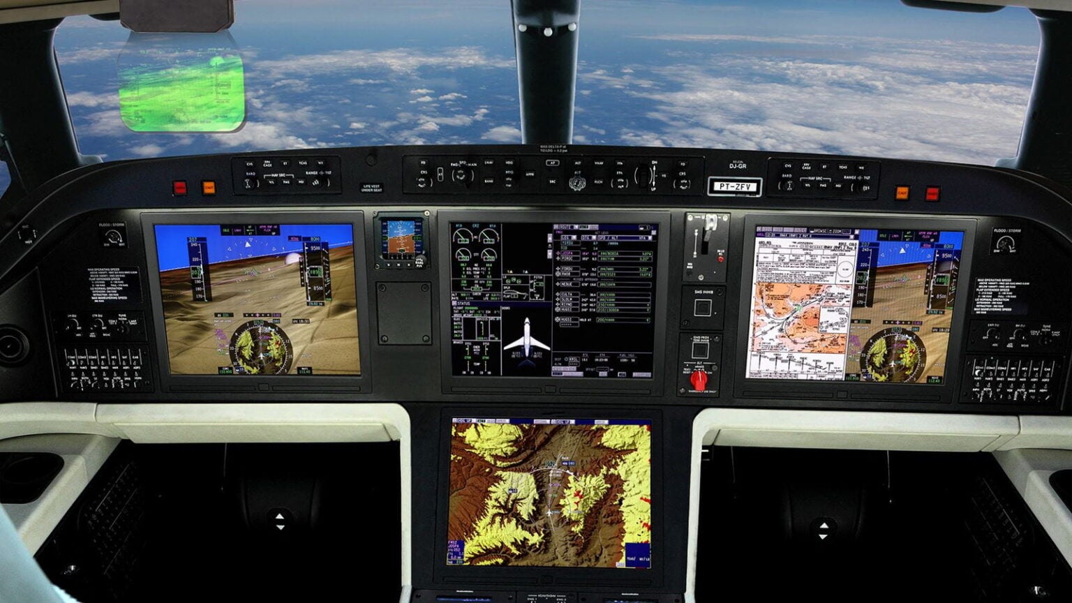 Collins Aerospace Pro Line Fusion with Synthetic Vision Starts Making ...