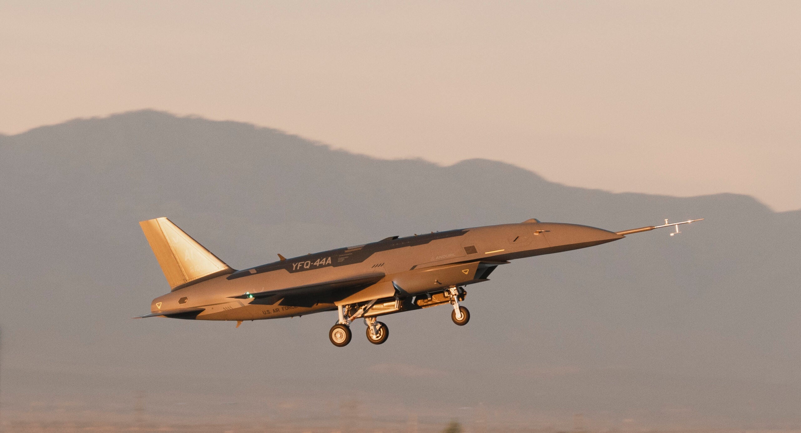 Air Combat Command’s EOU Tests Anduril’s YFQ-44A - Aviation Tech Today
